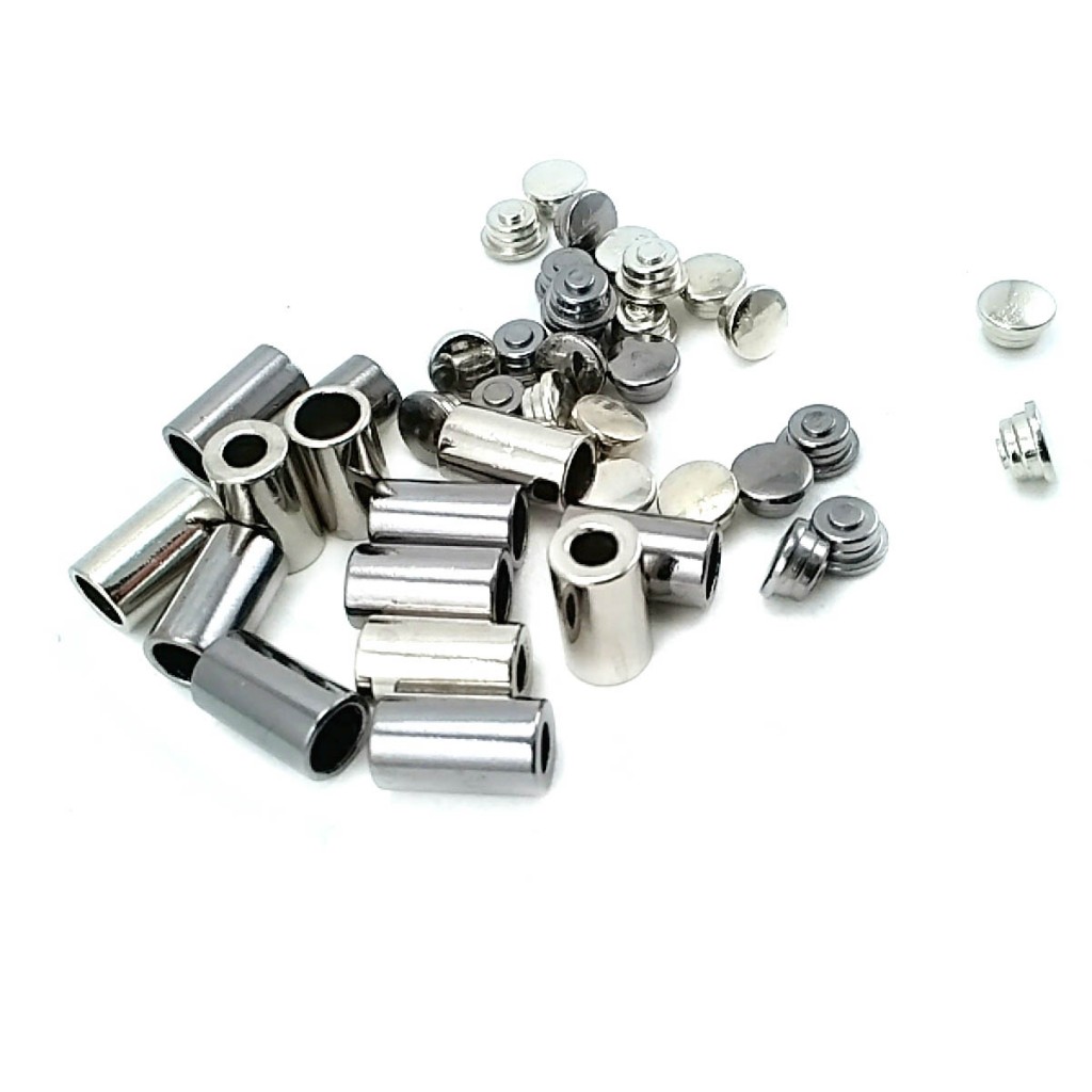 Cord Ends Store - Metal Cord End 7 mm 12 mm