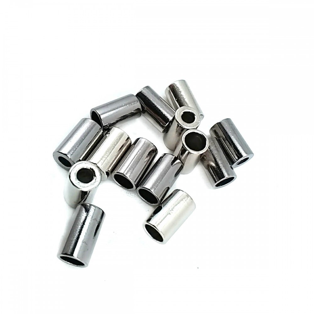 Metal Cord End 12 mm Diameter 7 mm - Cord Ends Store