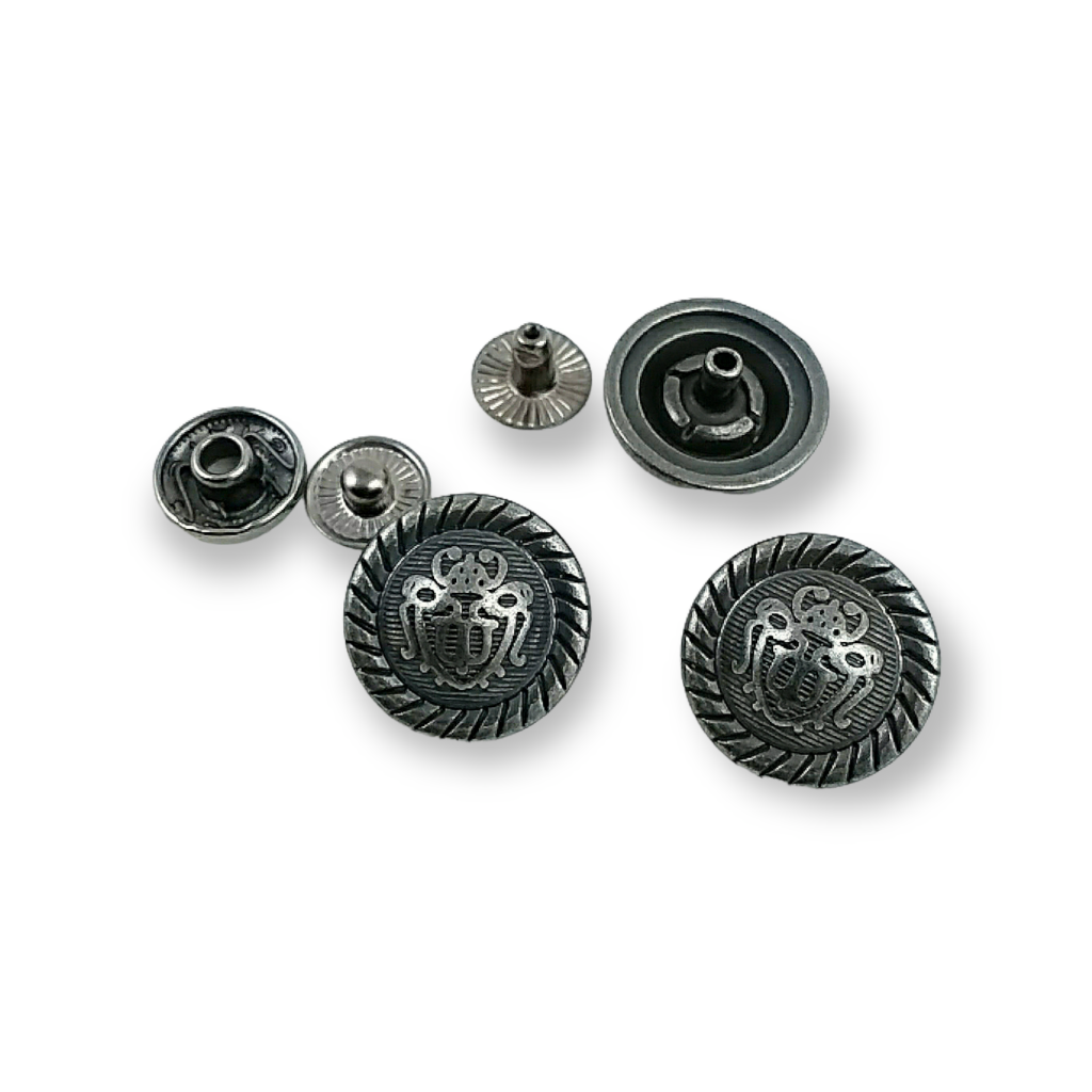 Coat Snap Fasteners Button 17 mm - 27 L