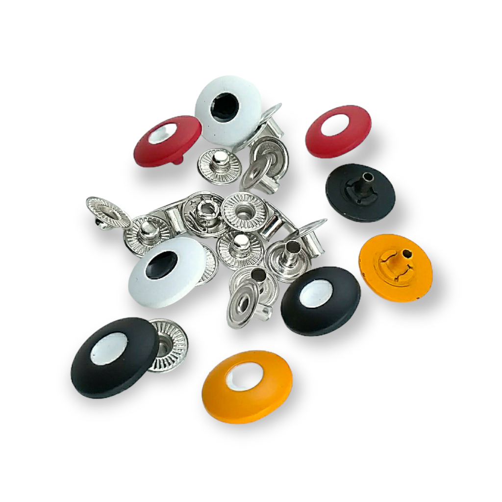 Snap Button Enamel Coat and Snap Snap 16 mm - 25 L