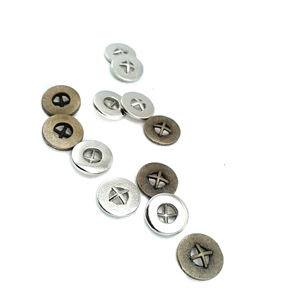 Sewing Buttons - Four Hole Strut Button 10 mm