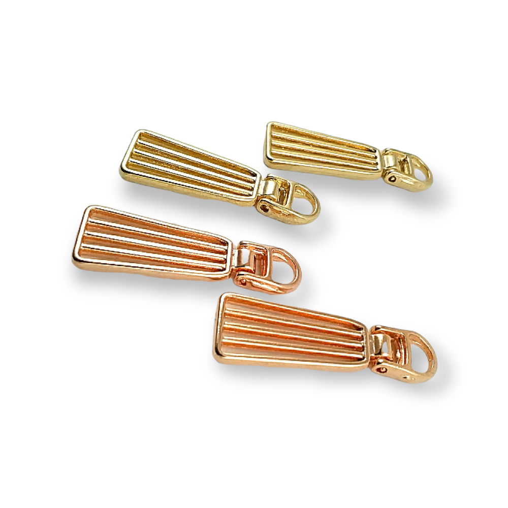 Zipper Pullers 3 cm Fan Shape - Zipper Pulls Online Store