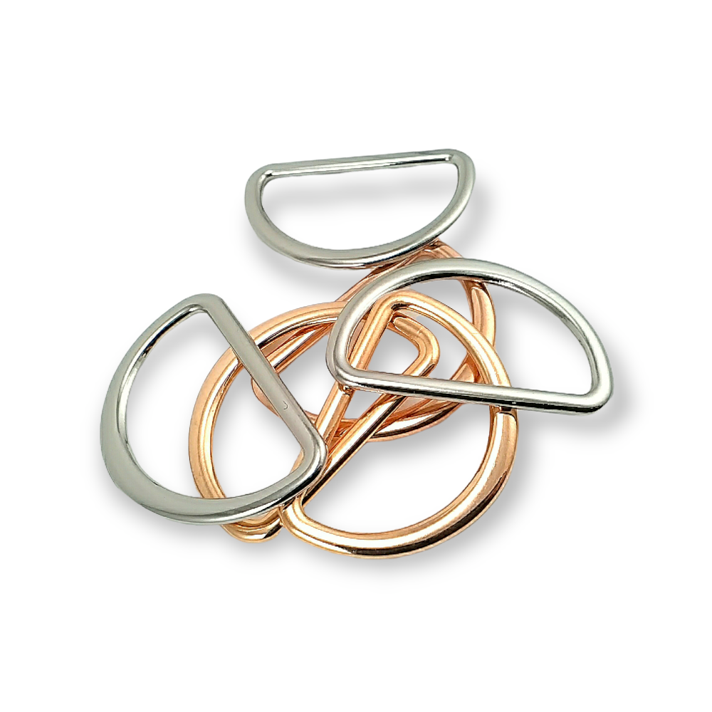 D Buckle - Rings - Metal Buckle Frame - Metal D buckle 3,5 cm E 896