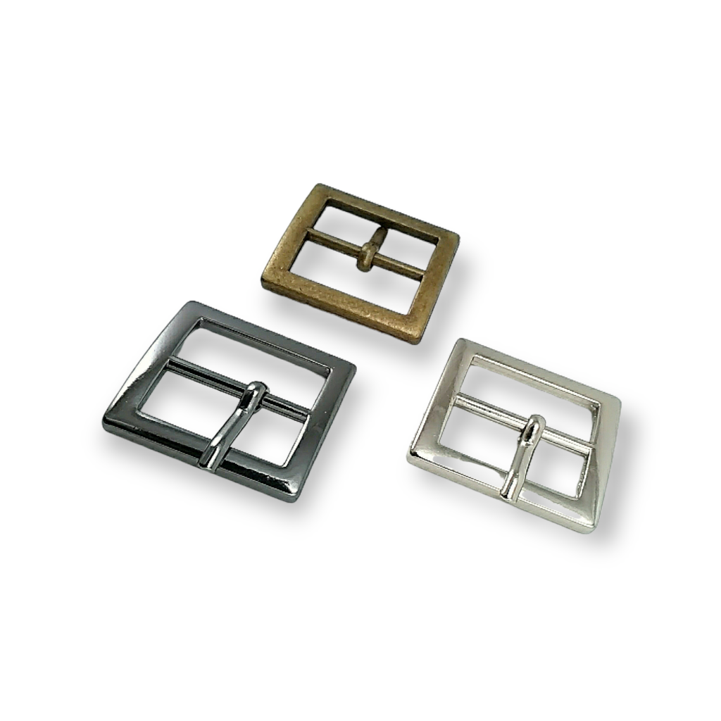 Shoe Buckle 2 cm Strap Adjustment Buckle Flat Pin Buckle