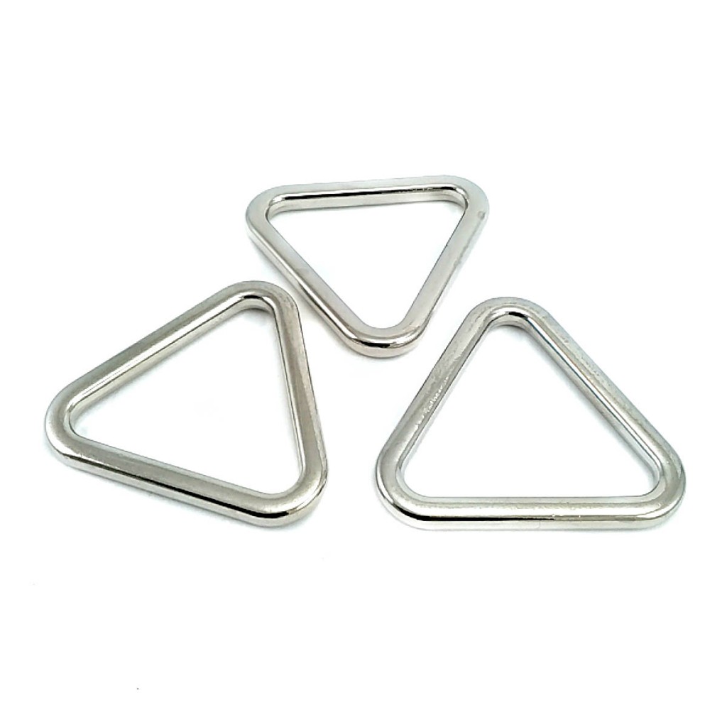 Ring Buckles - Triangle Ring 3,5 cm Metal Frame Buckle